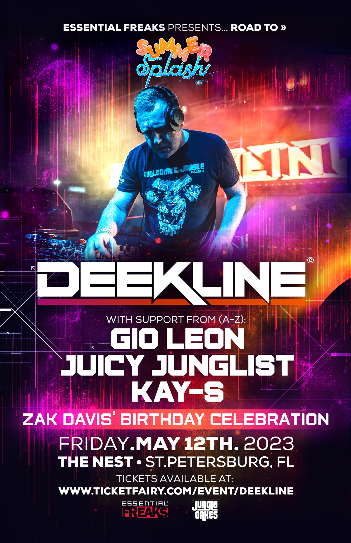 Road to Summer Splash with DEEKLINE Tickets | St. Petersburg | The Nest ...