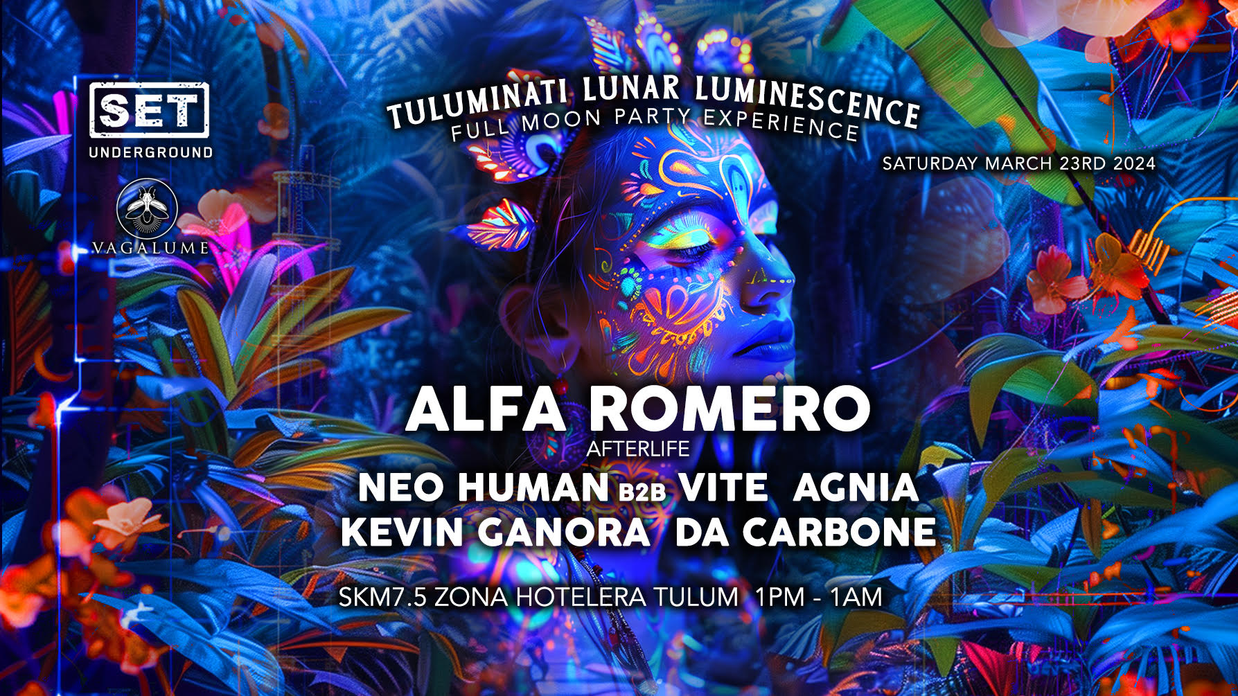 SET Underground's Tuluminati Lunar Luminescence W/ Alfa Romero Tickets ...